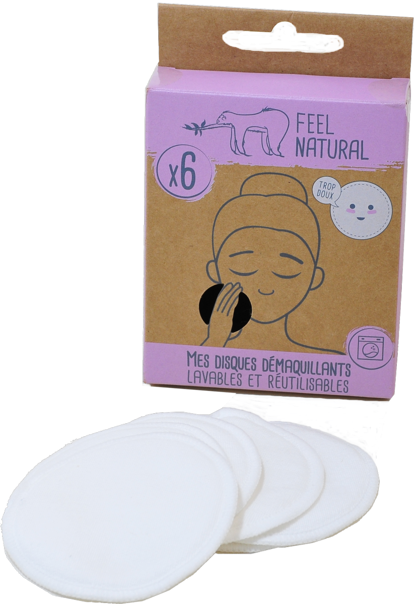 Disques démaquillant - Coton | Argasol - Savonnerie artisanale Française